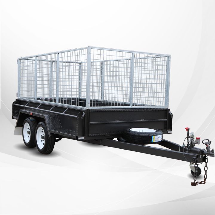 10x6 Heavy Duty Tandem 3ft Galvanised Cage Trailer for Sale