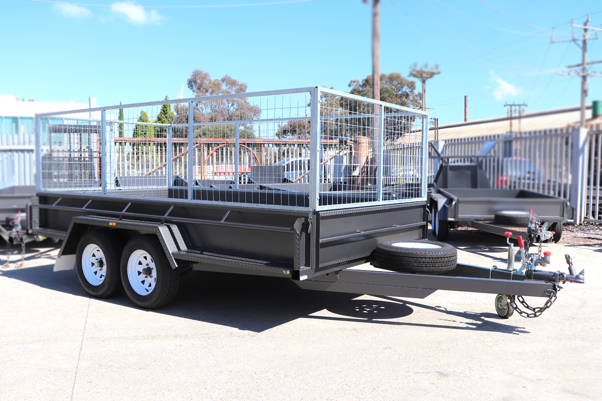 12x6 Heavy Duty 3ft / 900mm Cage Trailer for Sale Melbourne