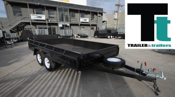 12x6 Tandem Trailer | Heavy Duty Trailer | Full Checkerplate | 15″ High ...