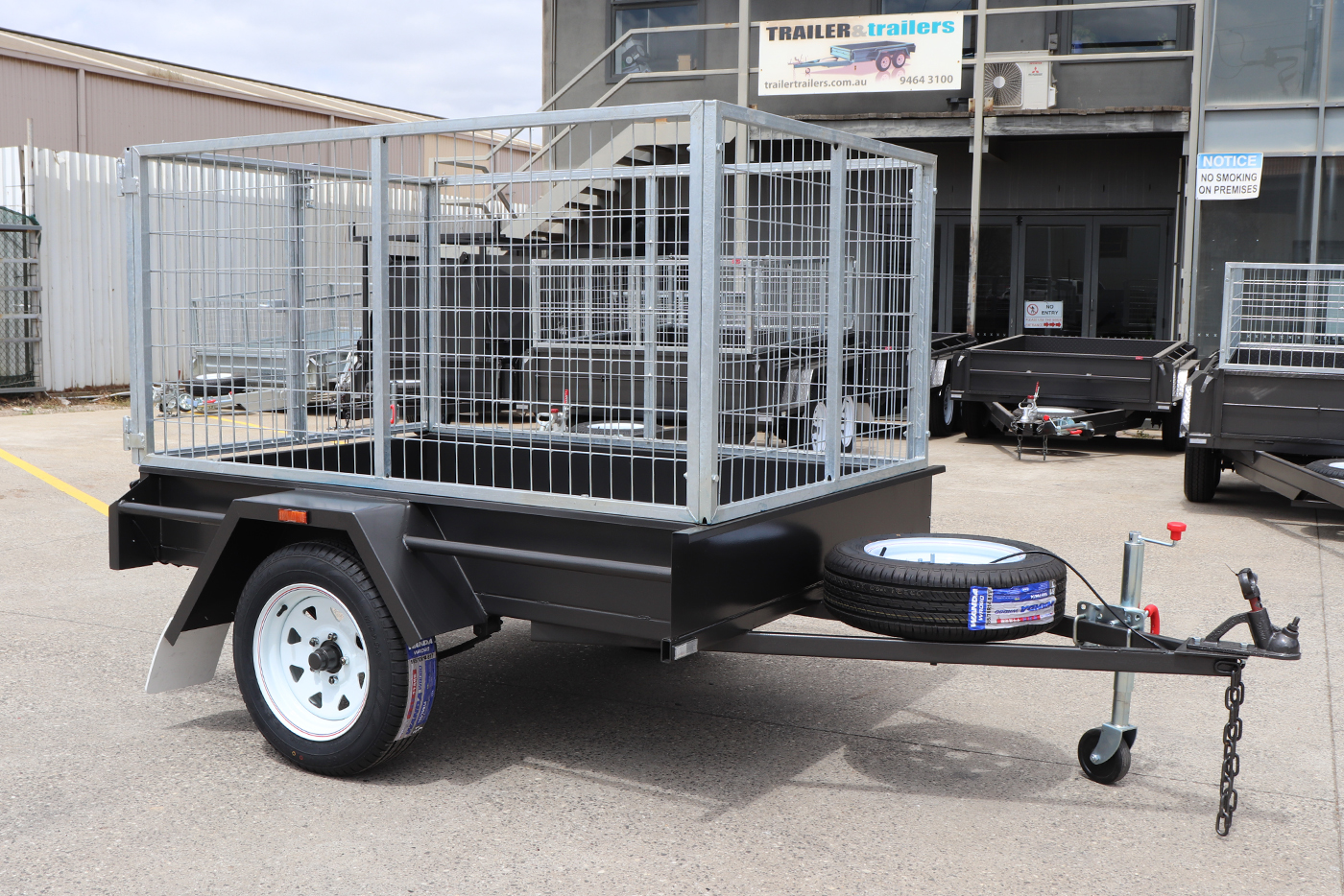 6x4 Light Duty Cage Trailer for Sale Melbourne