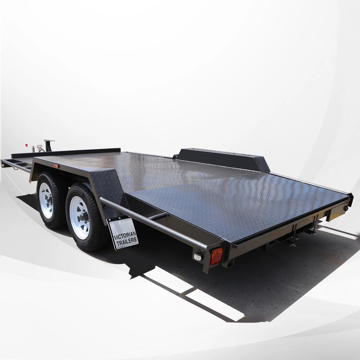 14X6’6″ Beaver Tail Car Carrier Trailer for Sale - 2800KG GVM Thomastown