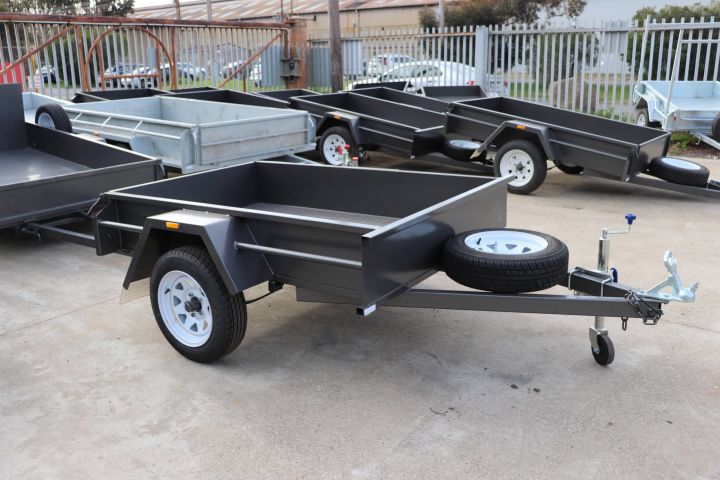 6x4 Single Axle Medium Duty Box Trailer for Sale Melbourne Victoria