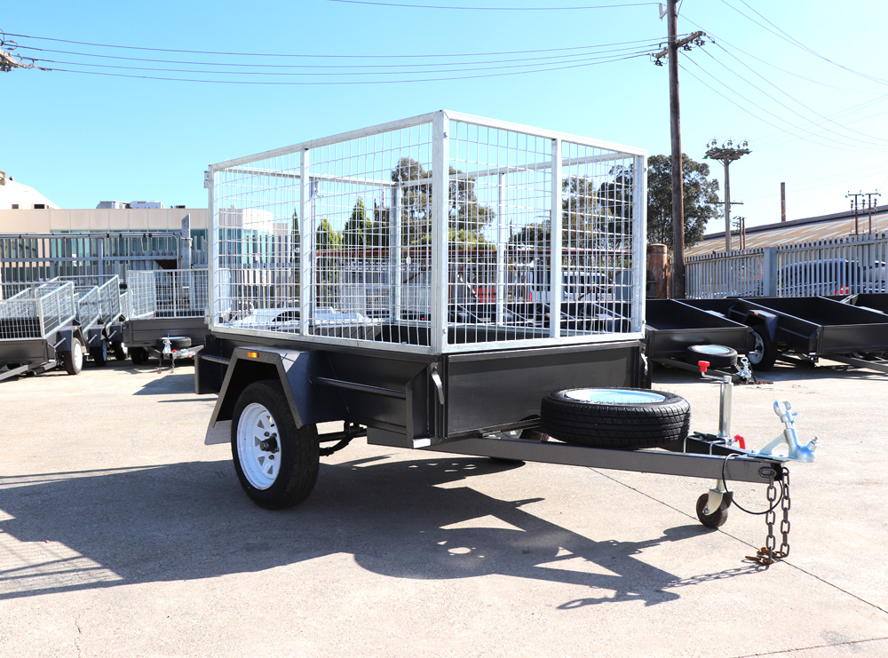 6x4 Commercial Heavy Duty Cage Trailer for Sale in Melbourne