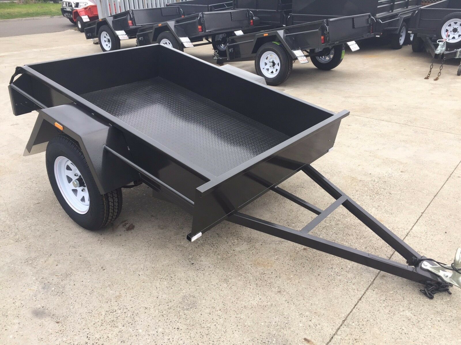 7x4'6" Medium Duty Boxy Trailer for Sale in Melbourne Victoria