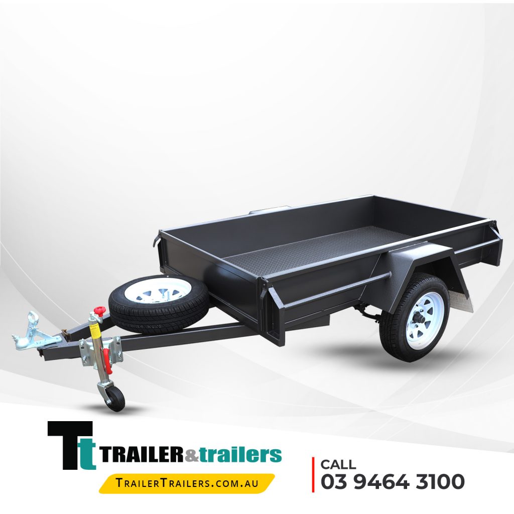 Single Axle Box Trailers for Sale in Melbourne Victoria - Trailer ...