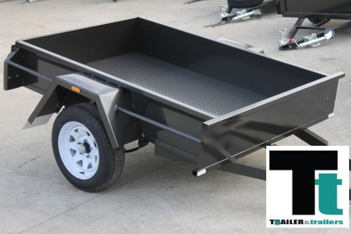 7x5 Medium Duty Fixed Front Box Trailer for Sale in Melbourne Victoria