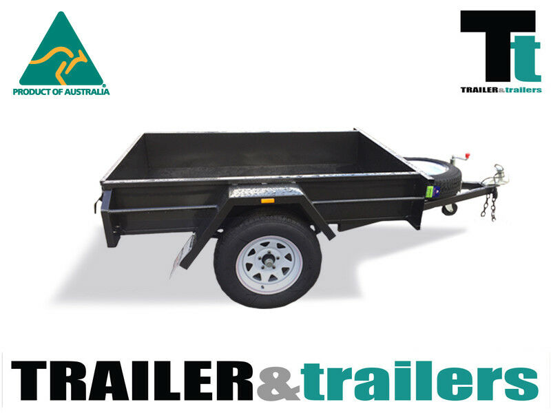 7x5 Single Axle Medium Duty Box Trailer for Sale Melbourne