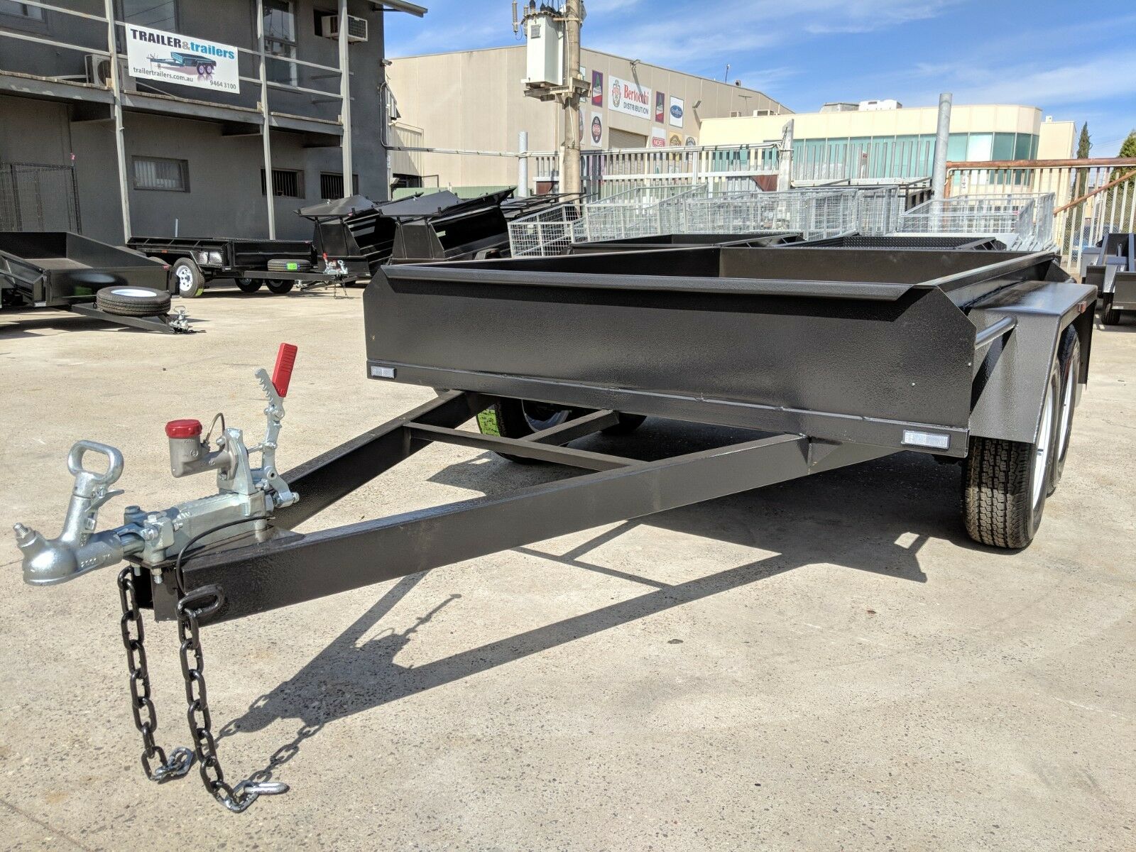 8x5 Standard Tandem Box Trailer for Sale in Melbourne Victoria
