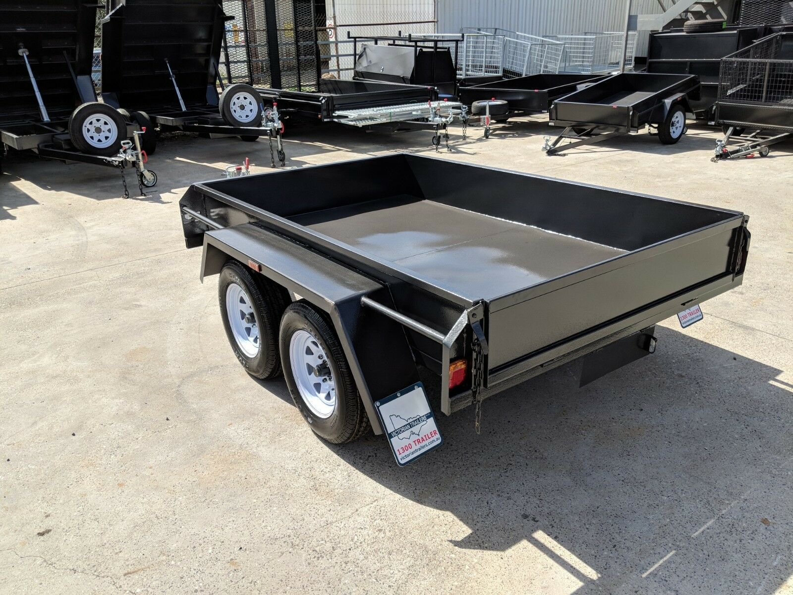 8x5 Standard Tandem Box Trailer for Sale in Melbourne Victoria