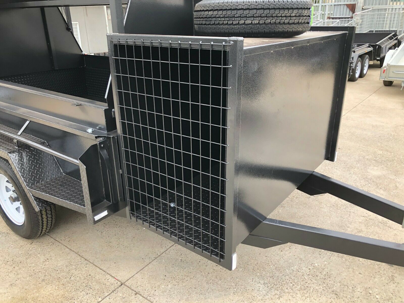 8x5 Heavy Duty Tandem Axel Tradesman Trailer with 900m Tradie Top