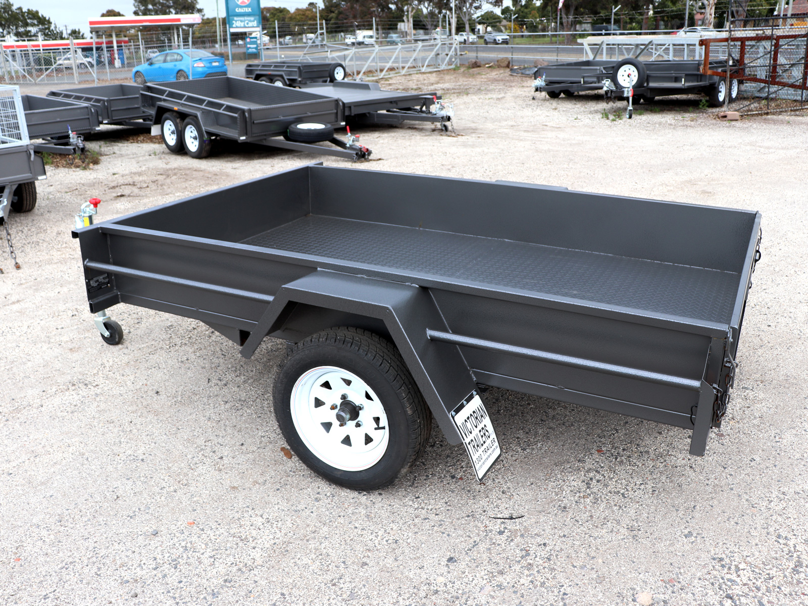 8x5 Single Axle Medium Duty Box Trailer for Sale Melbourne Victoria