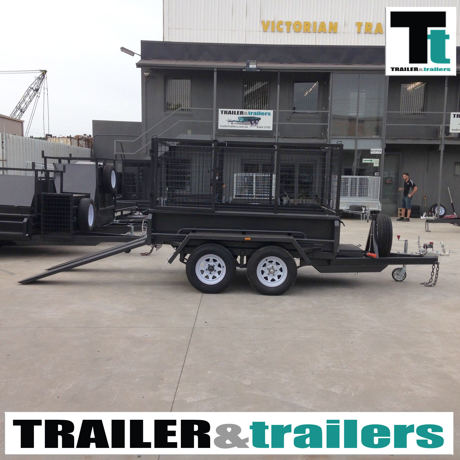 Tipper Trailers for Sale in Melbourne Victoria - Trailer Trailers