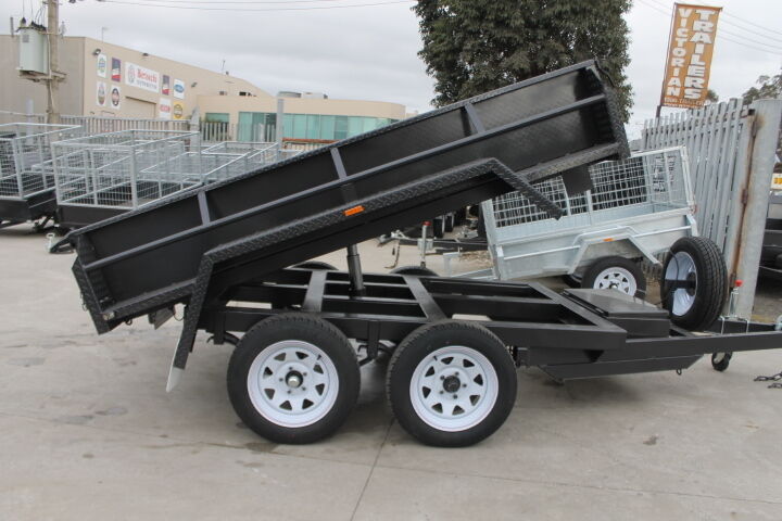 9x5 Heavy Duty Hydraulic Tipper Box Trailer | Hydraulic Tipper Box ...