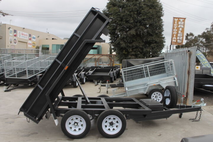 9x5 Heavy Duty Hydraulic Tipper Box Trailer | Hydraulic Tipper Box ...