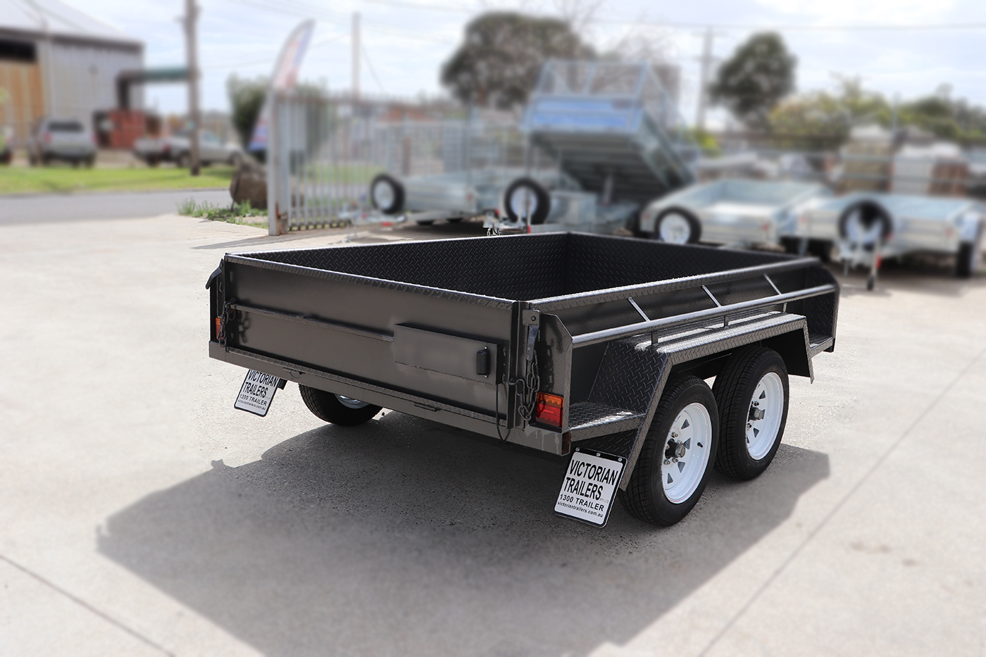 8x5 Heavy Duty Box Trailer for Sale in Melbourne - Victoria