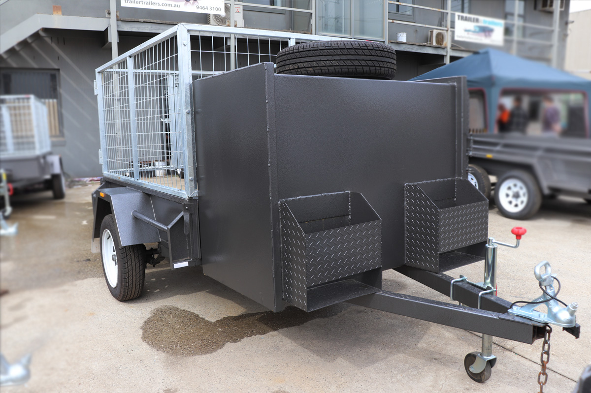 6x4 Commercial Heavy Duty Gardening Trailer for Sale Melbourne