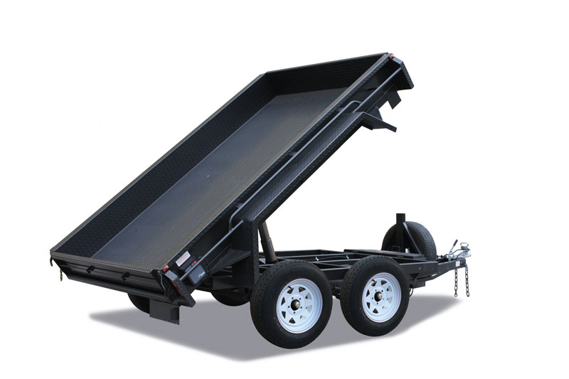 8x5 Deluxe Heavy Duty Tandem Hydraulic Tipper Trailer for Sale