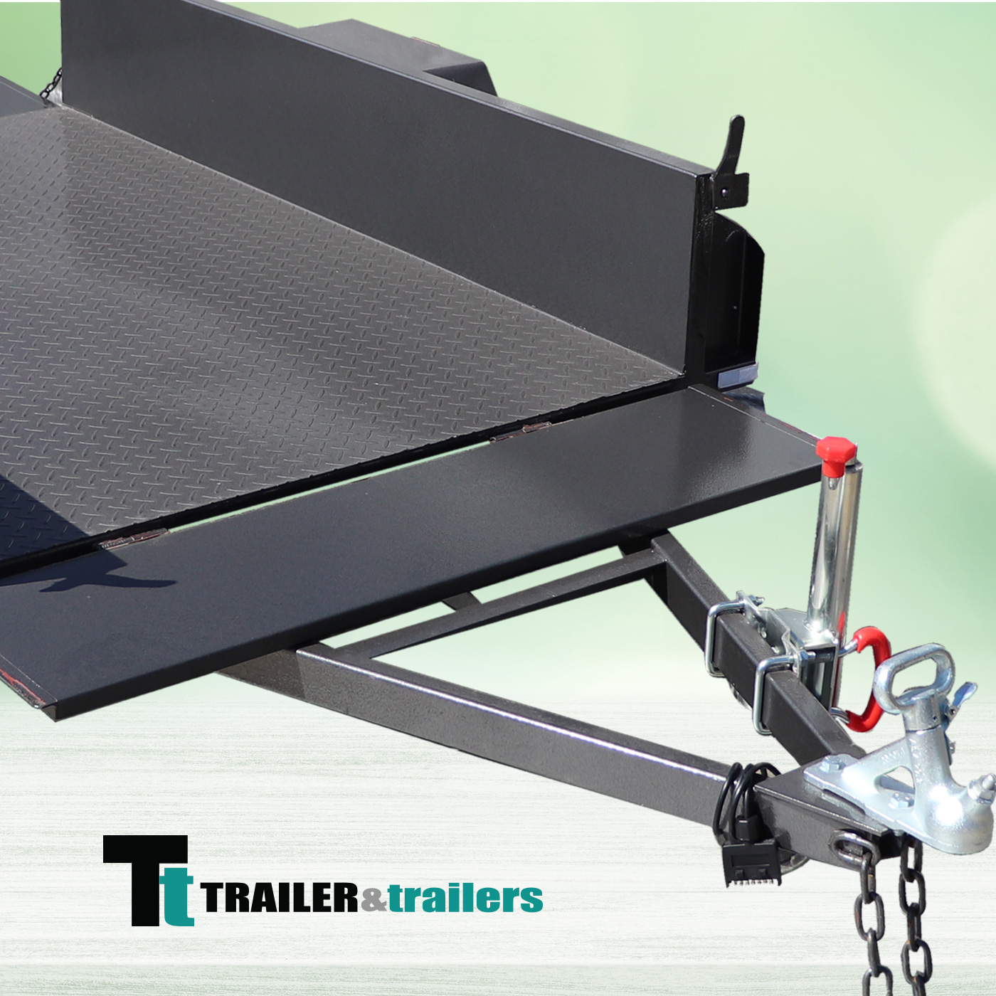 6x4 Single Axle Domestic Heavy Duty | Checker Plate Floor | Drop Front ...