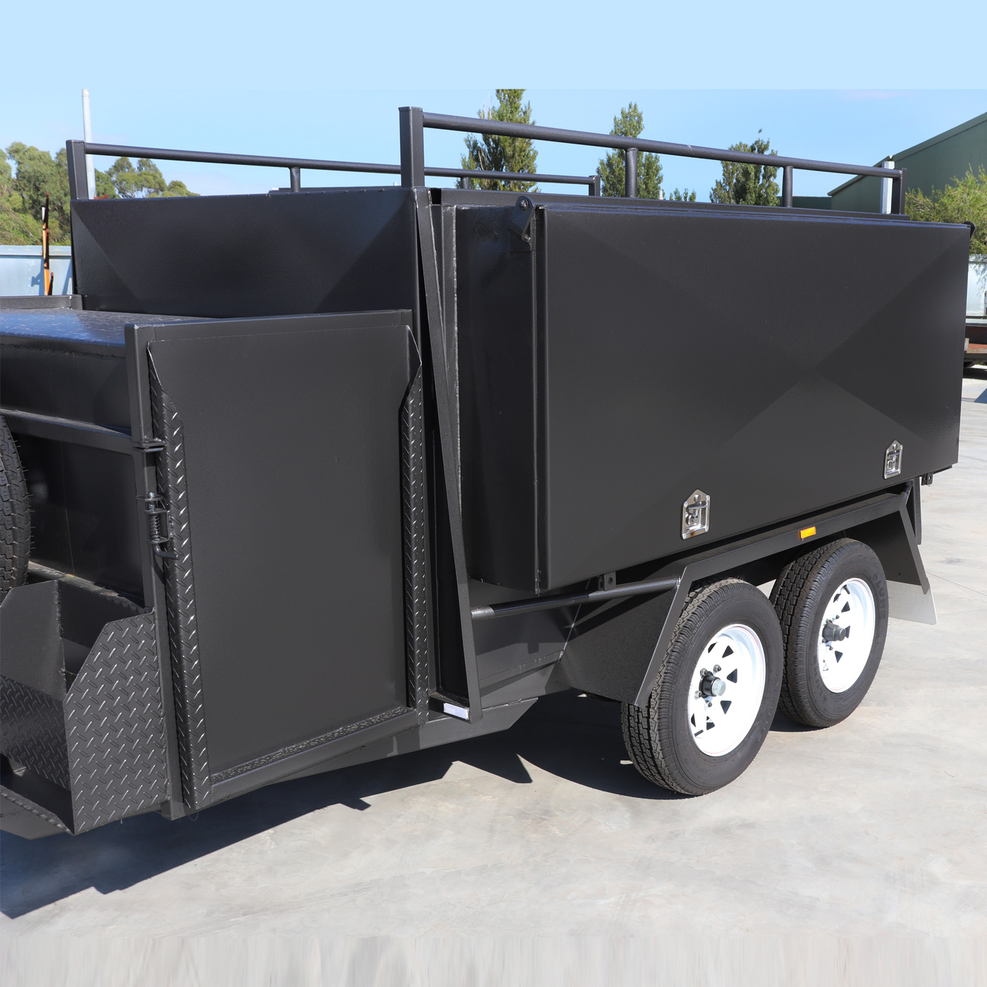 8x5 Tandem Axle One Piece Gardening Trailer for Sale Melbourne