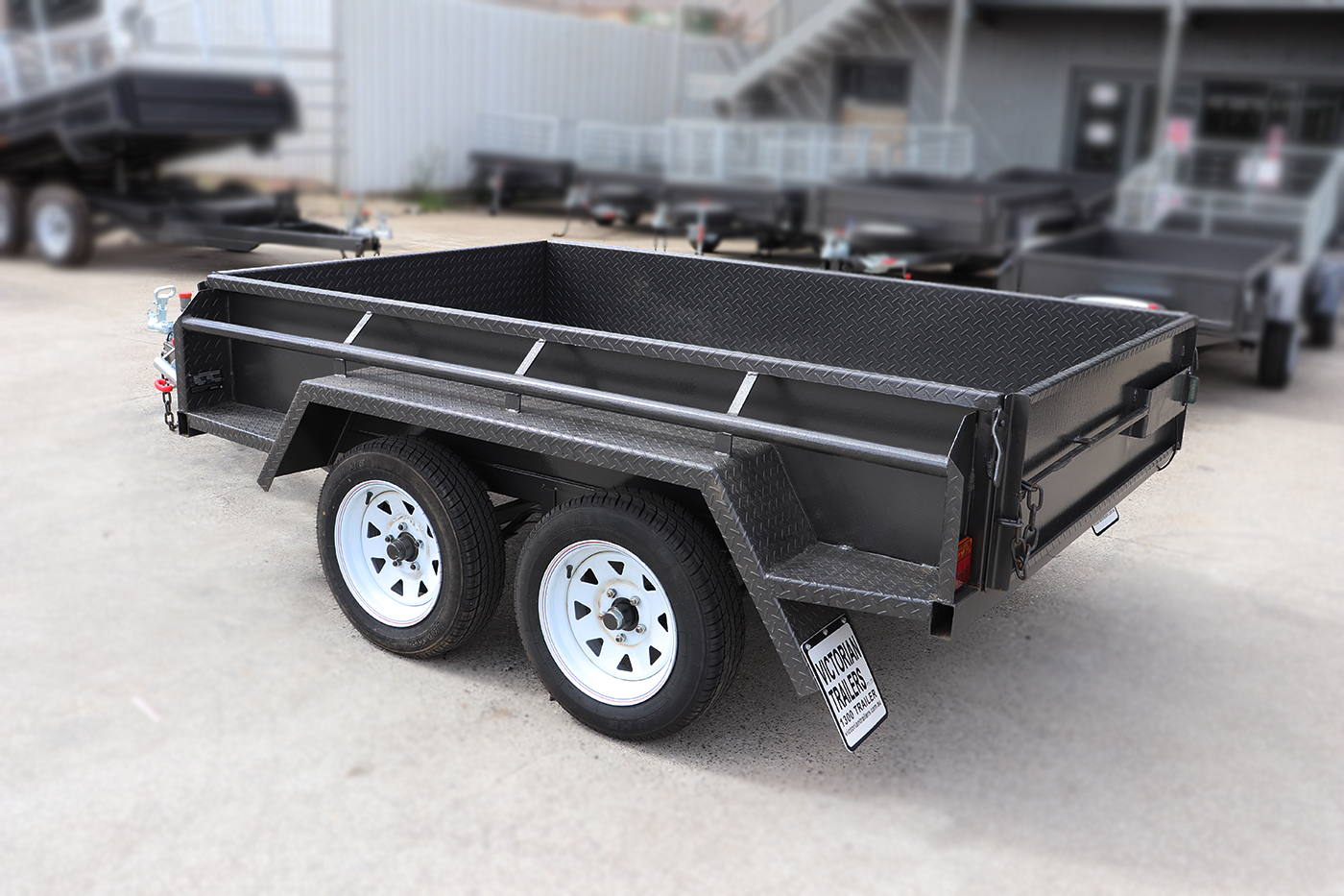 8x5 Heavy Duty Box Trailer for Sale in Melbourne - Victoria