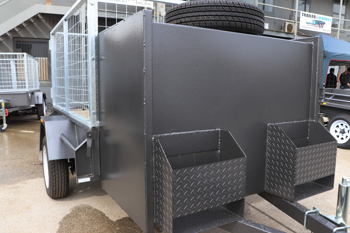 6x4 Commercial Heavy Duty Gardening Trailer for Sale Melbourne