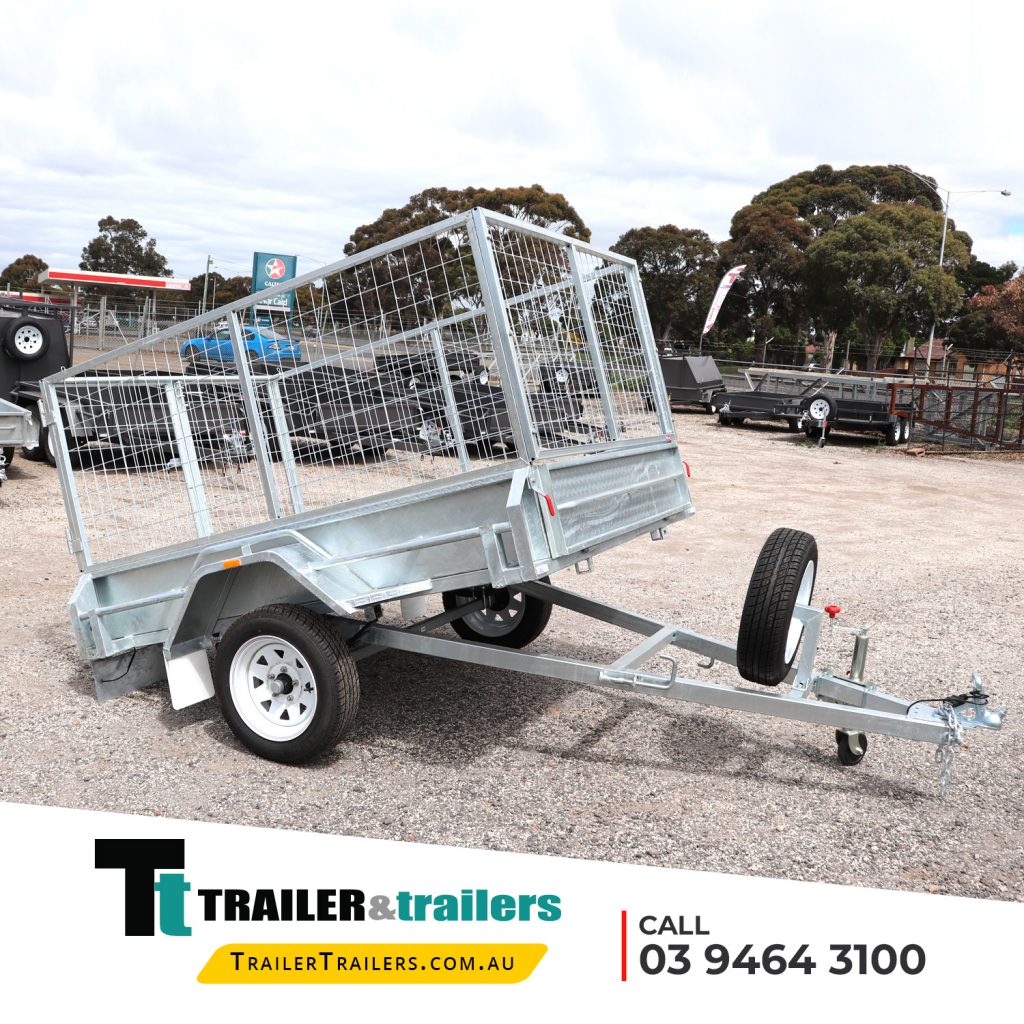 Galvanised Cage Trailers for Sale in Melbourne Victoria