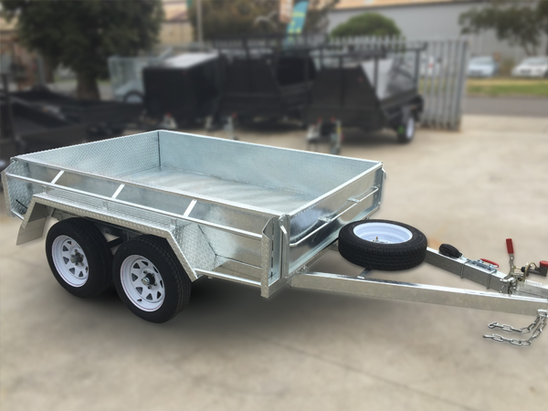 Tandem Box Galvanised - Trailer Trailers