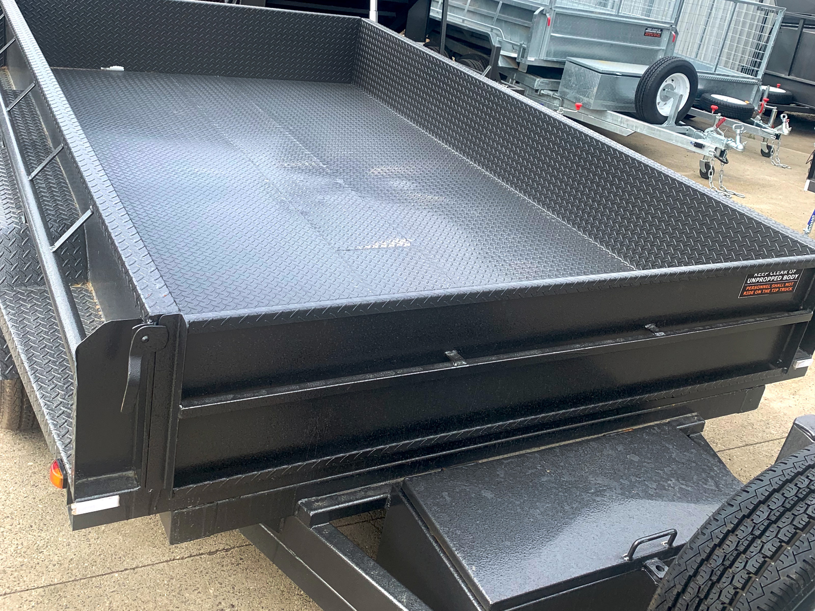 10x5 Australian Made Hydraulic Tipper Trailer for Sale in Melbourne