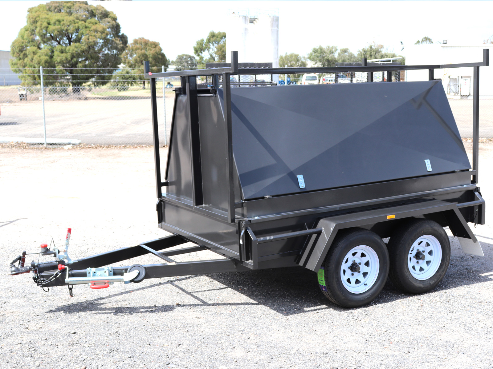 8x5 Tradesman Trailer for Sale 900mm Tradie Top Lift up Door