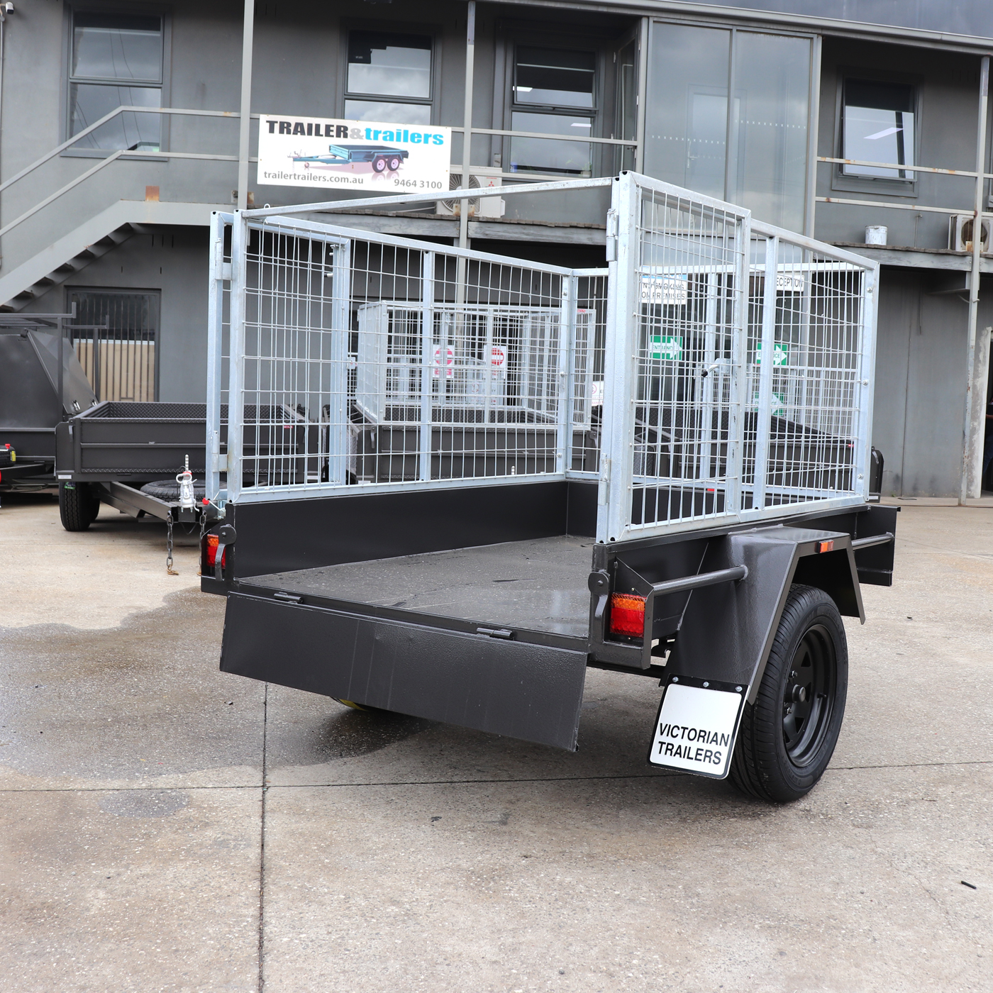 6x4 Light Duty Cage Trailer for Sale Melbourne